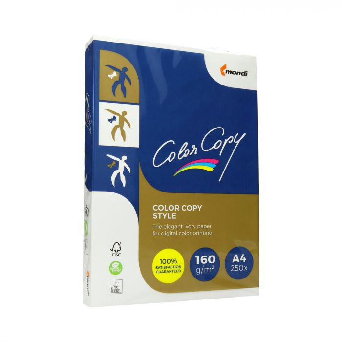 Papier ksero A4 160g satynowy ecru ColorCopyStyle (250)